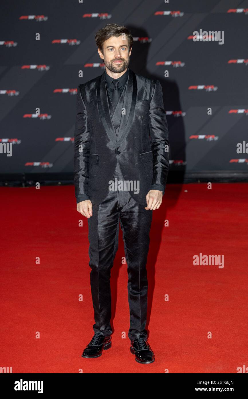 Jack Whitehall attends the red carpet for F1 75 Live, as Formula 1 launches the 2025 season at ...