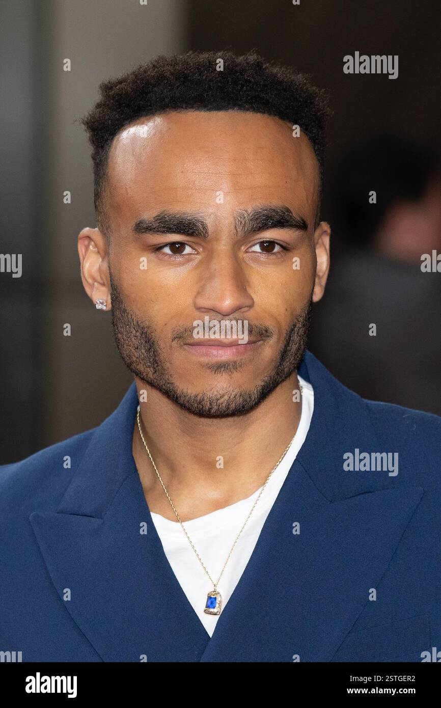 Munya Chawawa attends the red carpet for F1 75 Live, as Formula 1 ...