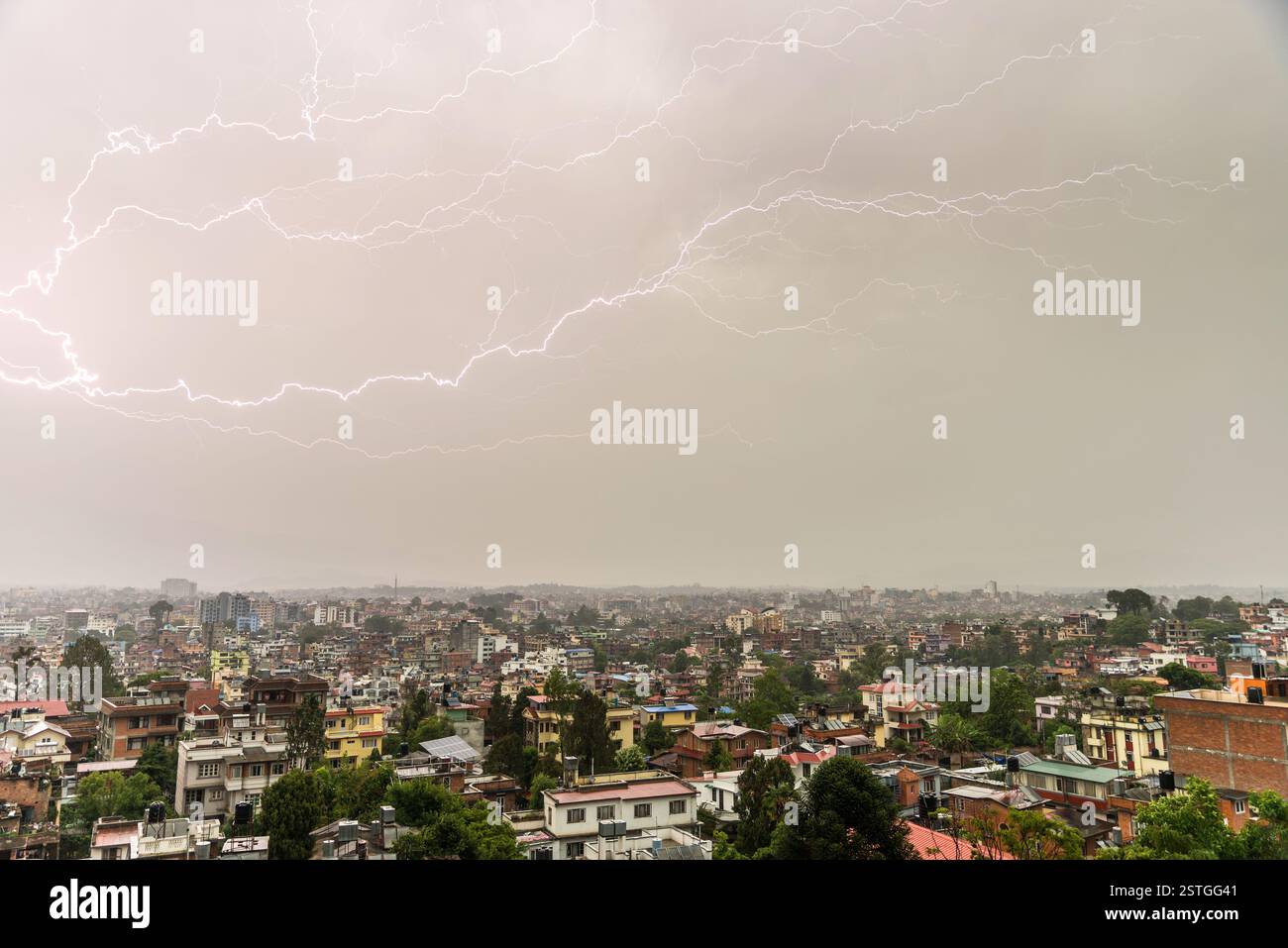 Kathmandu city weather hi-res stock photography and images - Alamy