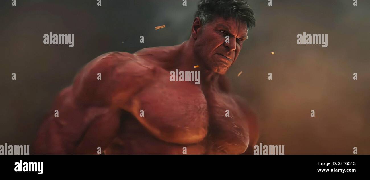 CAPTAIN AMERICA: BRAVE NEW WORLD, Harrison Ford as Red Hulk, 2025 ...