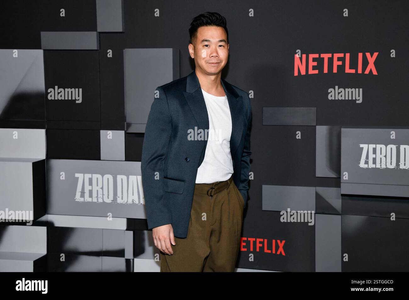 David Ma attends the world premiere of Netflix's "Zero Day" at The ...
