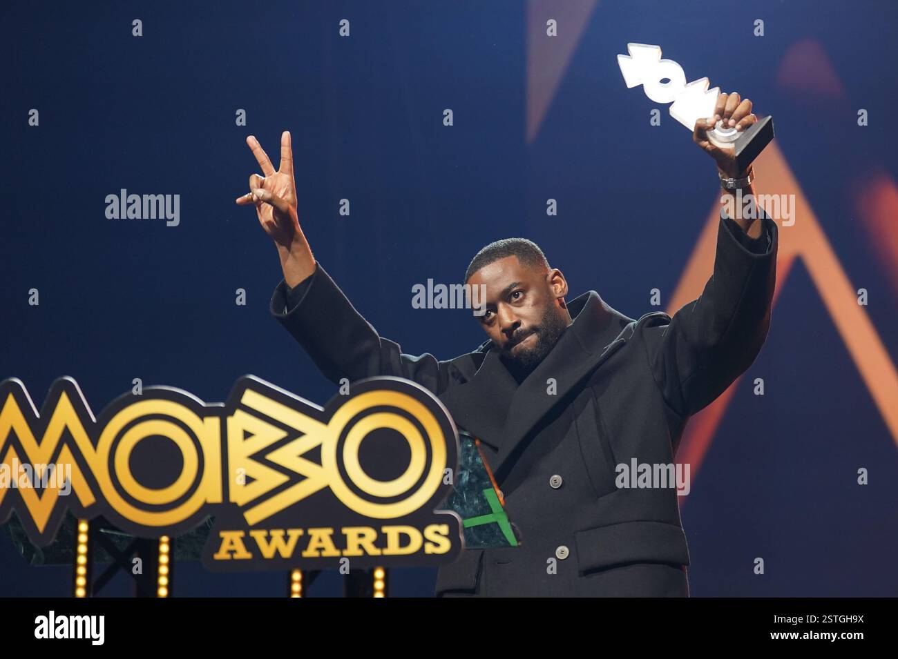 Bashy celebrates winning best album for Being Poor Is Expensive during ...