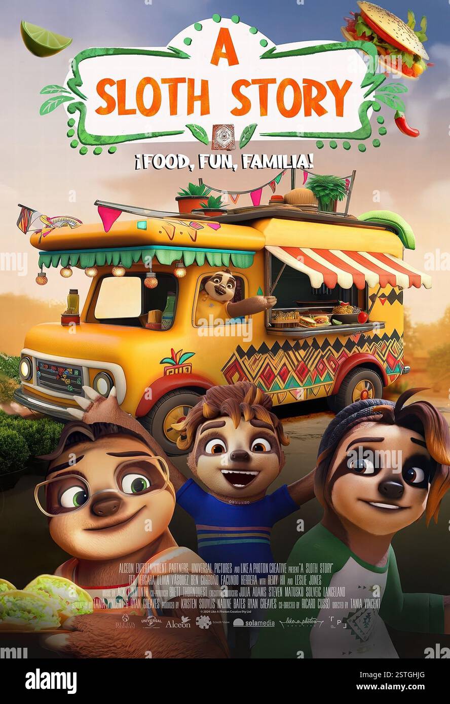 A SLOTH STORY, (aka THE SLOTH LANE), poster, from left: Gabriella ...