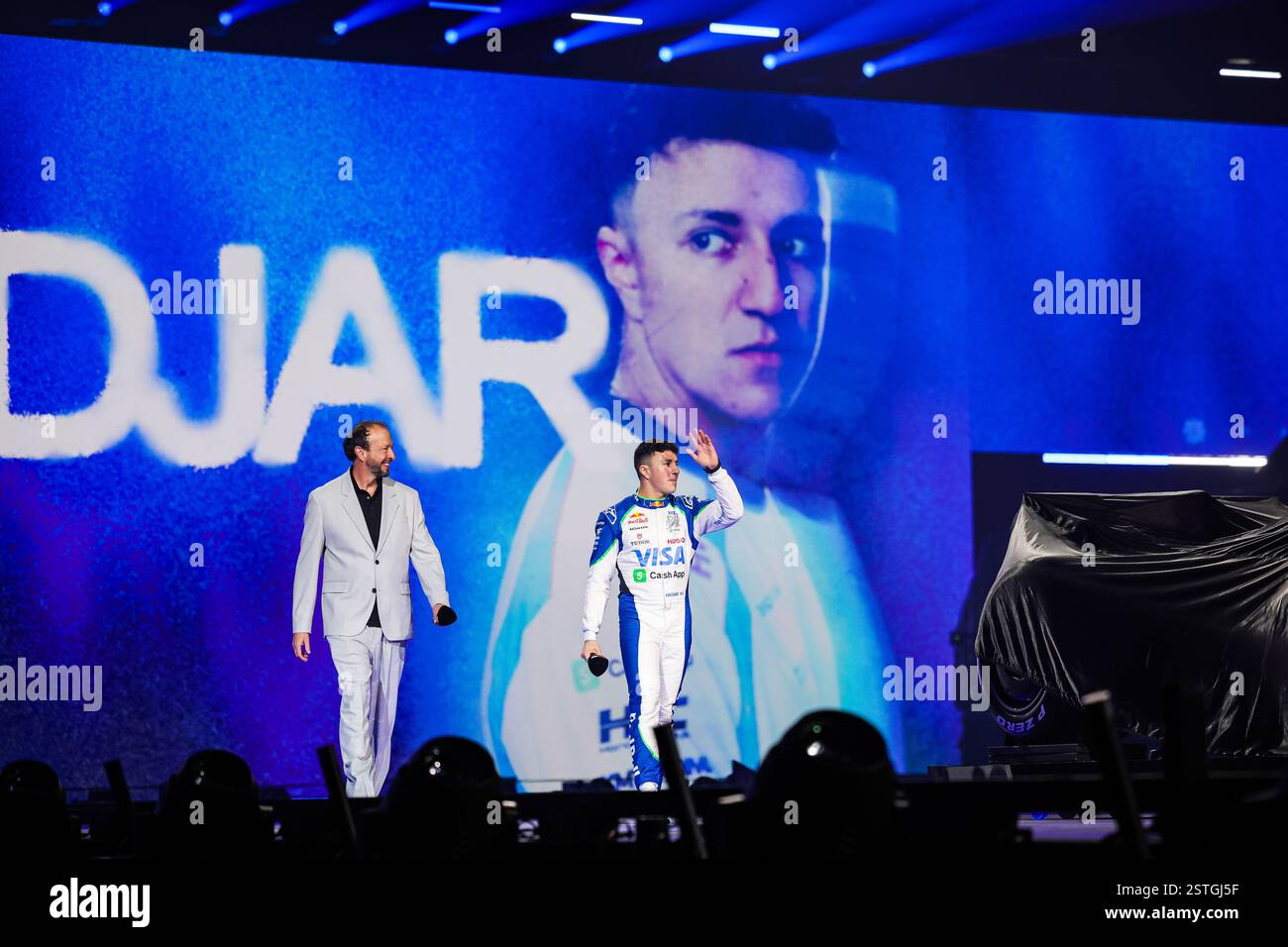 London, Emirats Arabes Unis. 18th Feb, 2025. VisaCashApp Racing Bulls ...