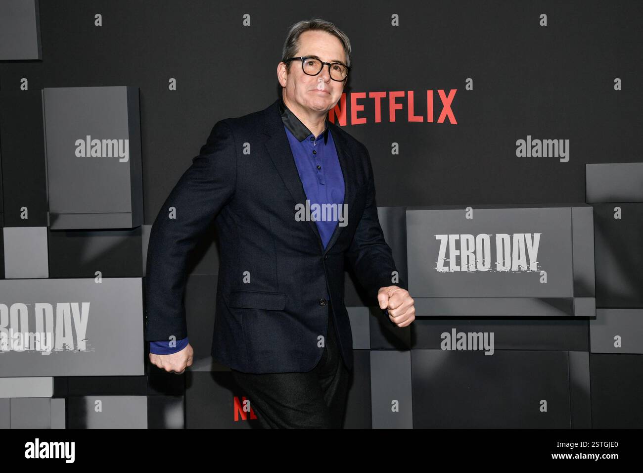 Matthew Broderick attends the world premiere of Netflix's "Zero Day" at ...