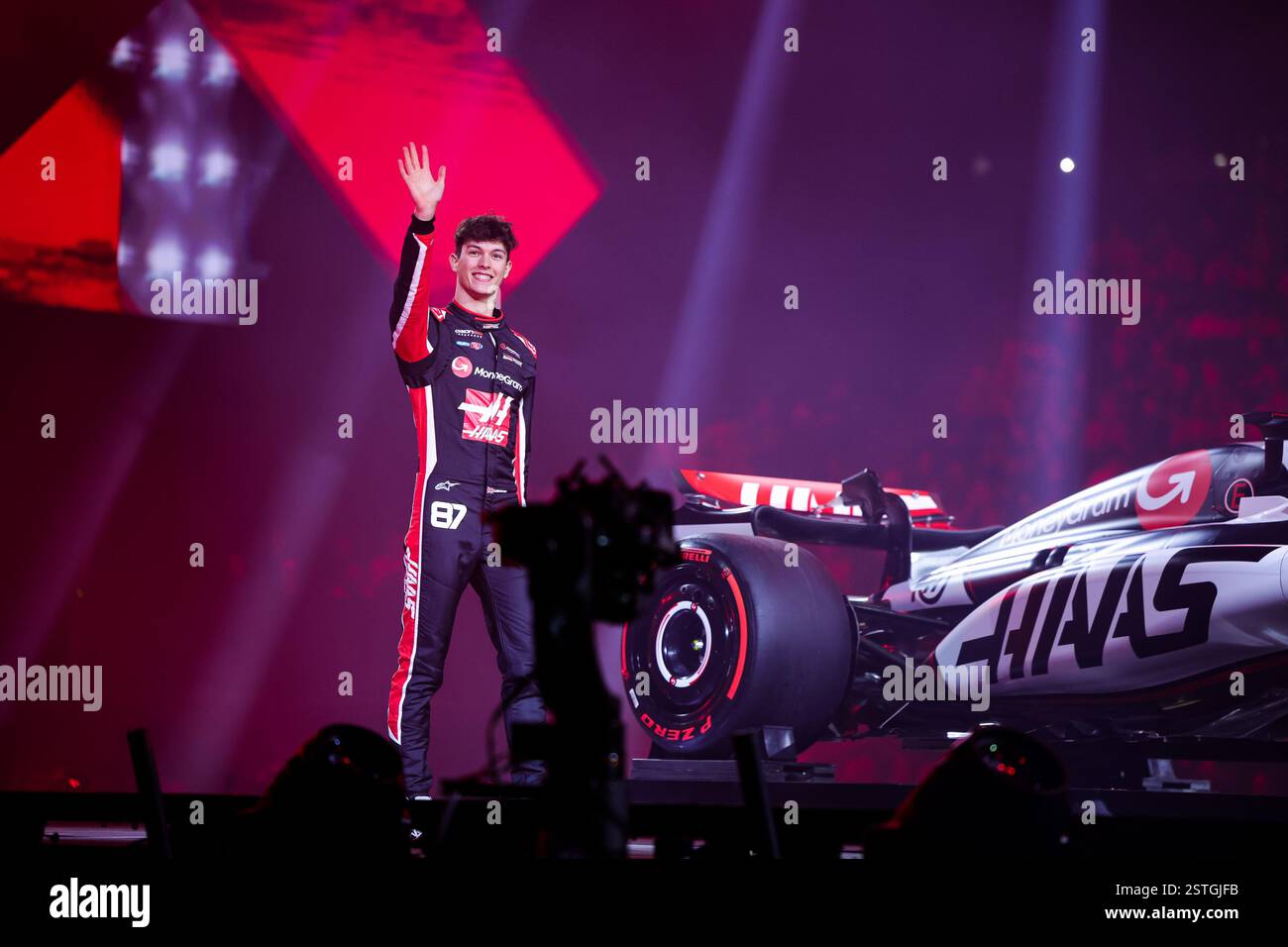 London, Emirats Arabes Unis. 18th Feb, 2025. BEARMAN 'Ollie' Oliver ...