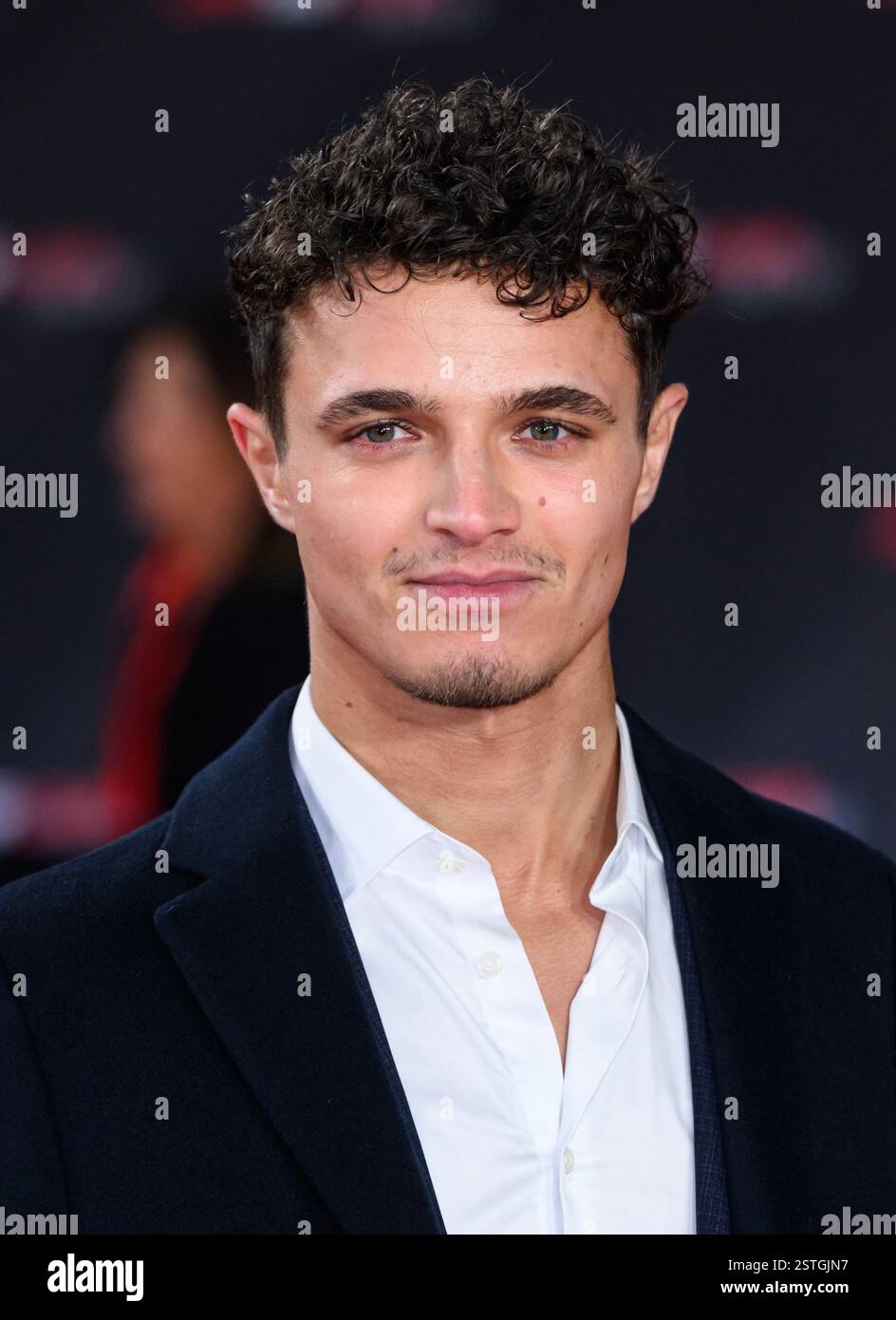 London, UK. February 18th, 2025. Lando Norris arriving at the F1 75 ...