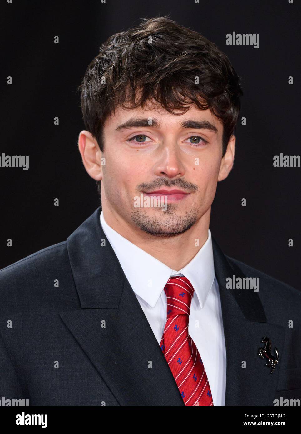 London, UK. February 18th, 2025. Charles Leclerc arriving at the F1 75 ...