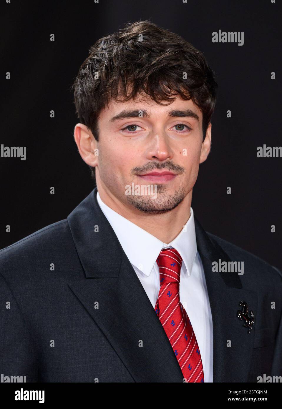 London, UK. February 18th, 2025. Charles Leclerc arriving at the F1 75 ...