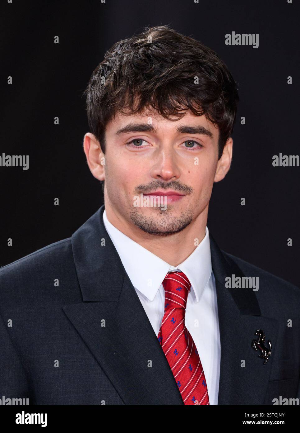 London, UK. February 18th, 2025. Charles Leclerc arriving at the F1 75 ...