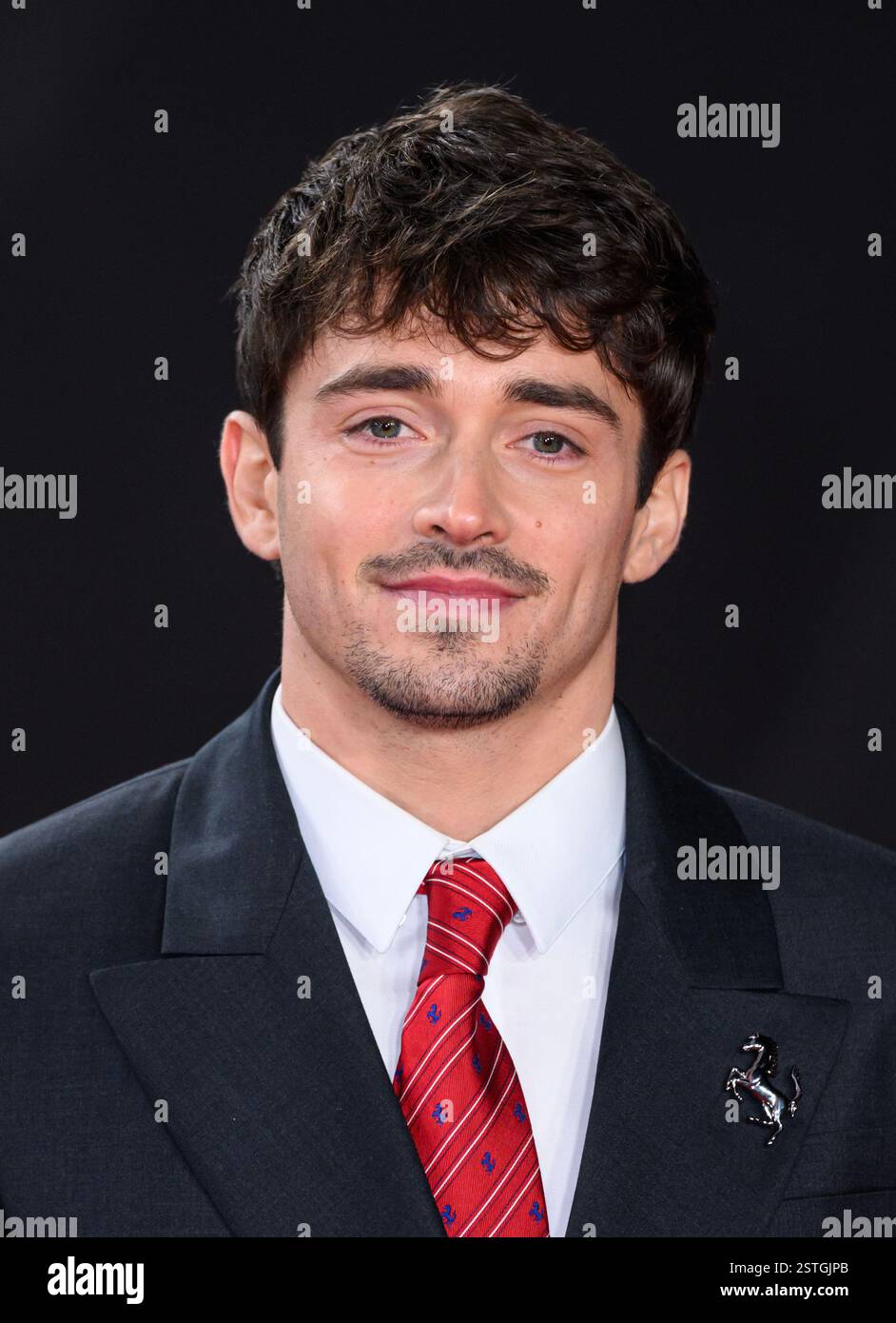 London, UK. February 18th, 2025. Charles Leclerc arriving at the F1 75 ...