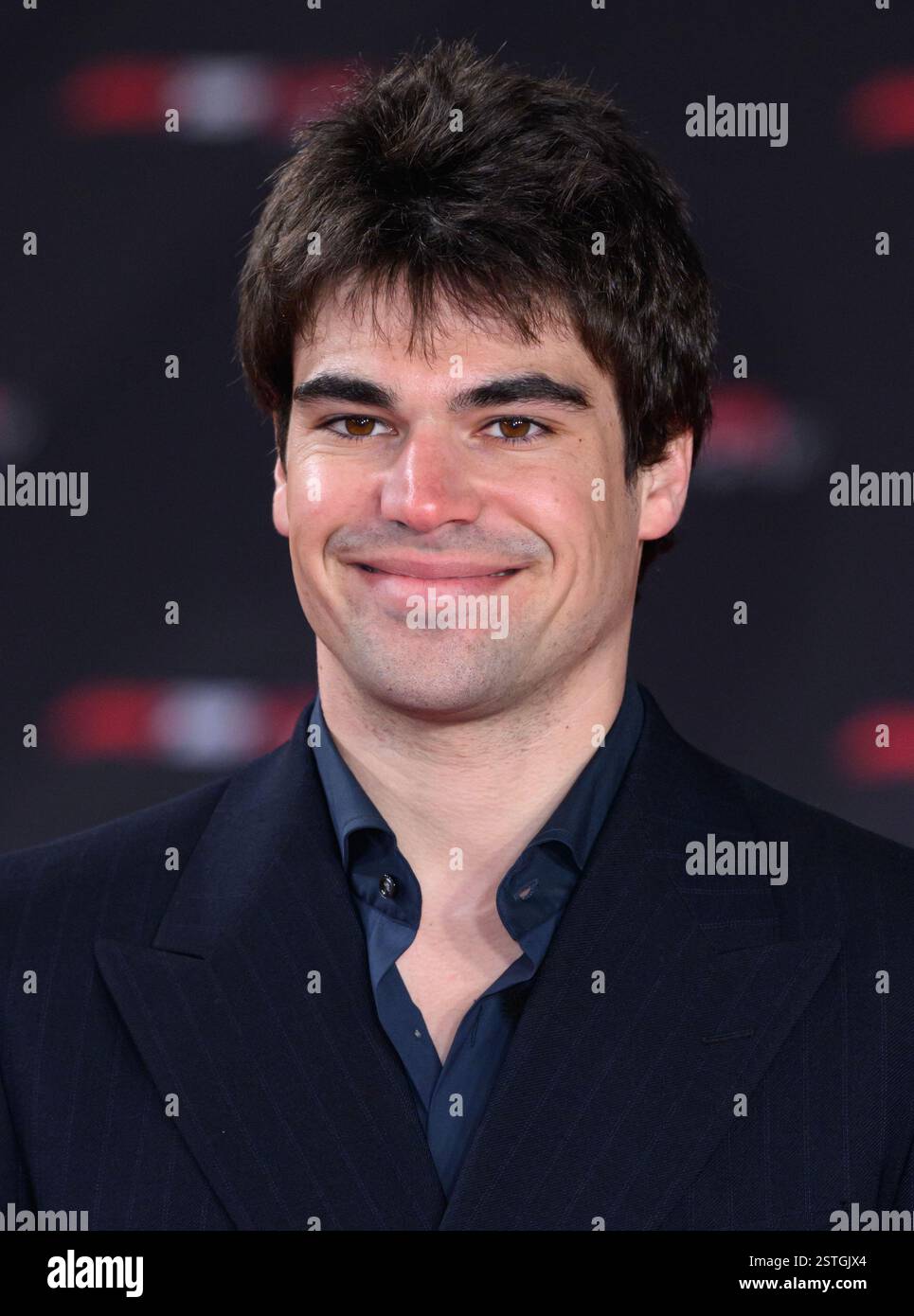 London, UK. February 18th, 2025. Lance Stroll arriving at the F1 75 ...