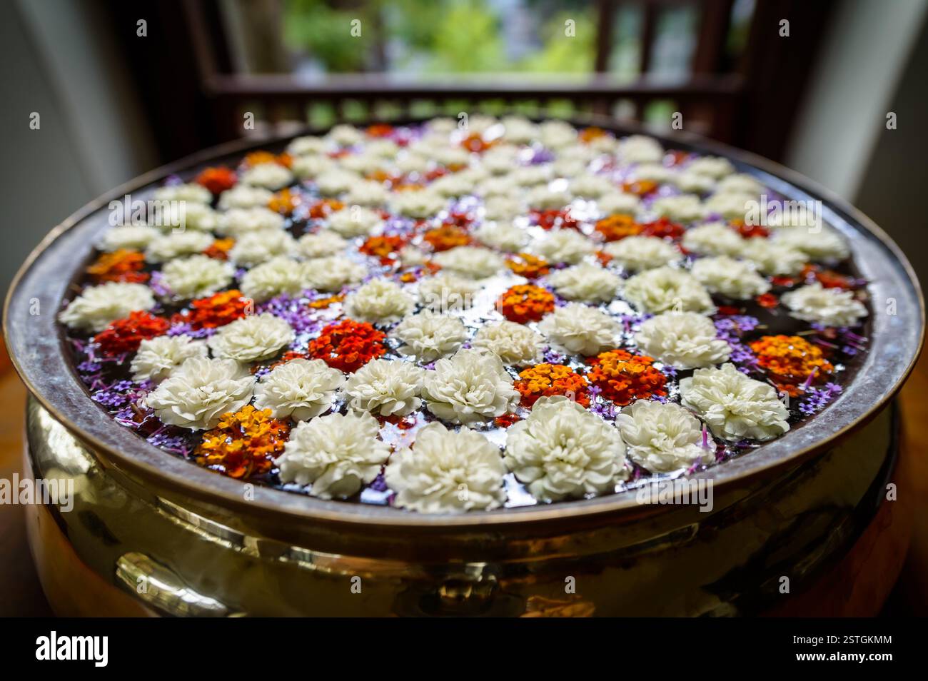 Flower filled basin hi-res stock photography and images - Alamy