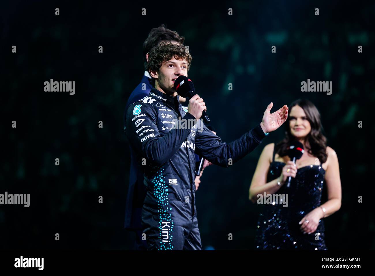 London, Emirats Arabes Unis. 18th Feb, 2025. KIMI ANTONELLI Andrea (ita ...