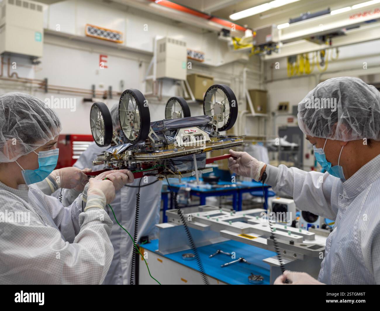 Space. 29th Jan, 2025. One of three small lunar rovers part of a NASA ...