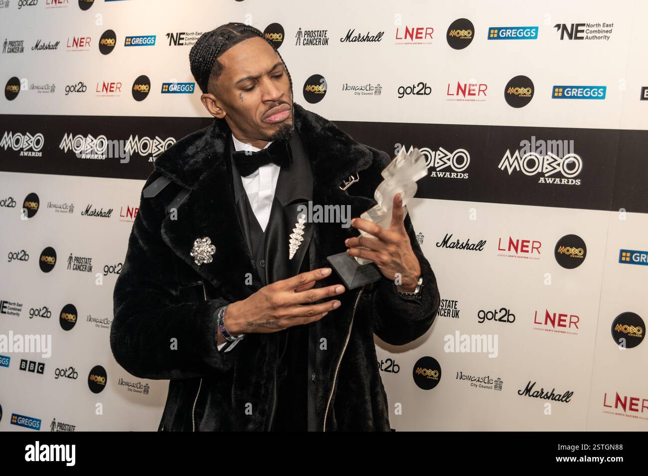 Newcastle, United Kingdom. 18th February 2025. Scorcher wins Best Grime ...