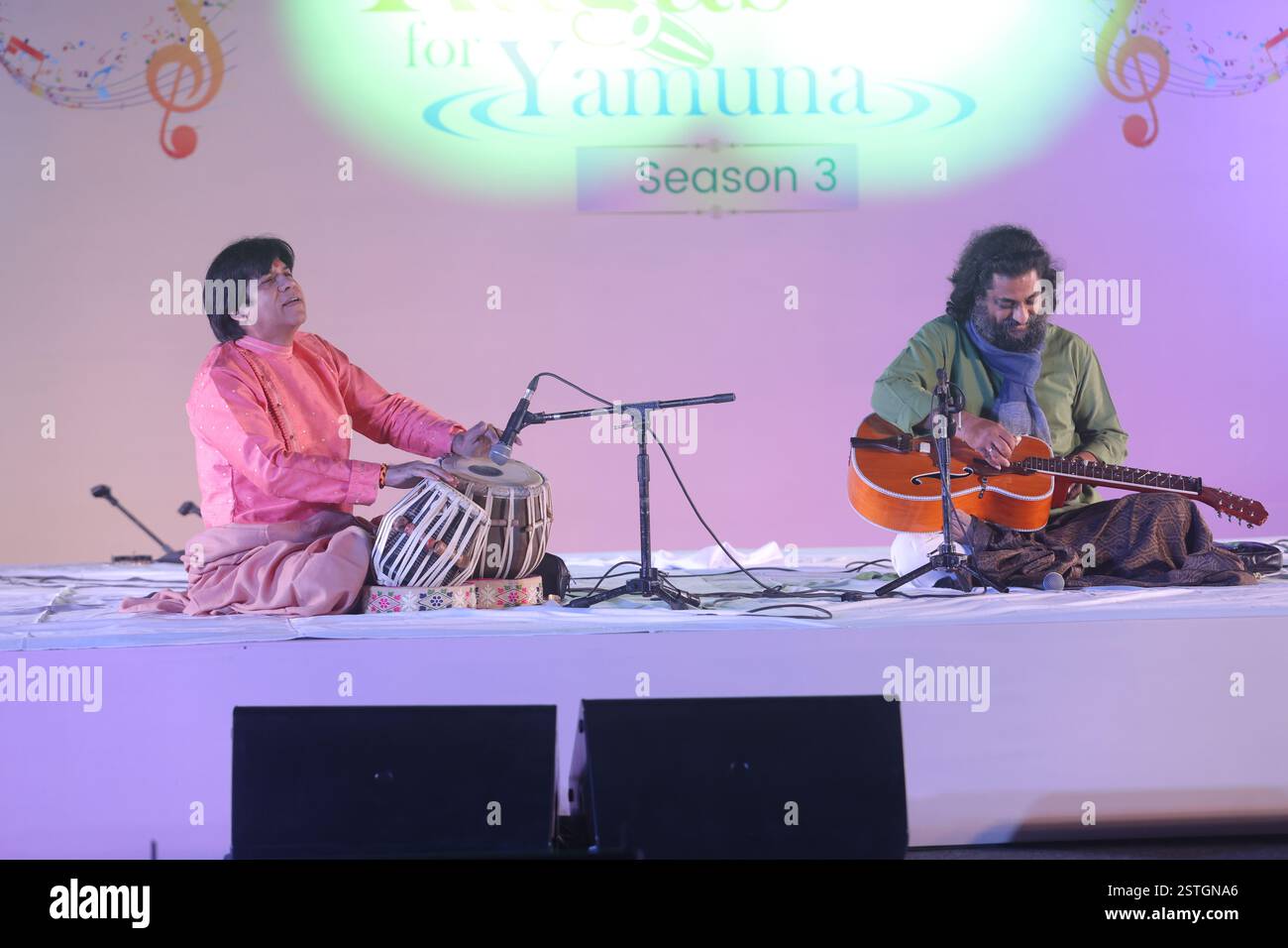 New Delhi, India. 19th Feb, 2025. NEW DELHI, INDIA - JANUARY 17: Guitarist Deepak Kshirsagar and ...