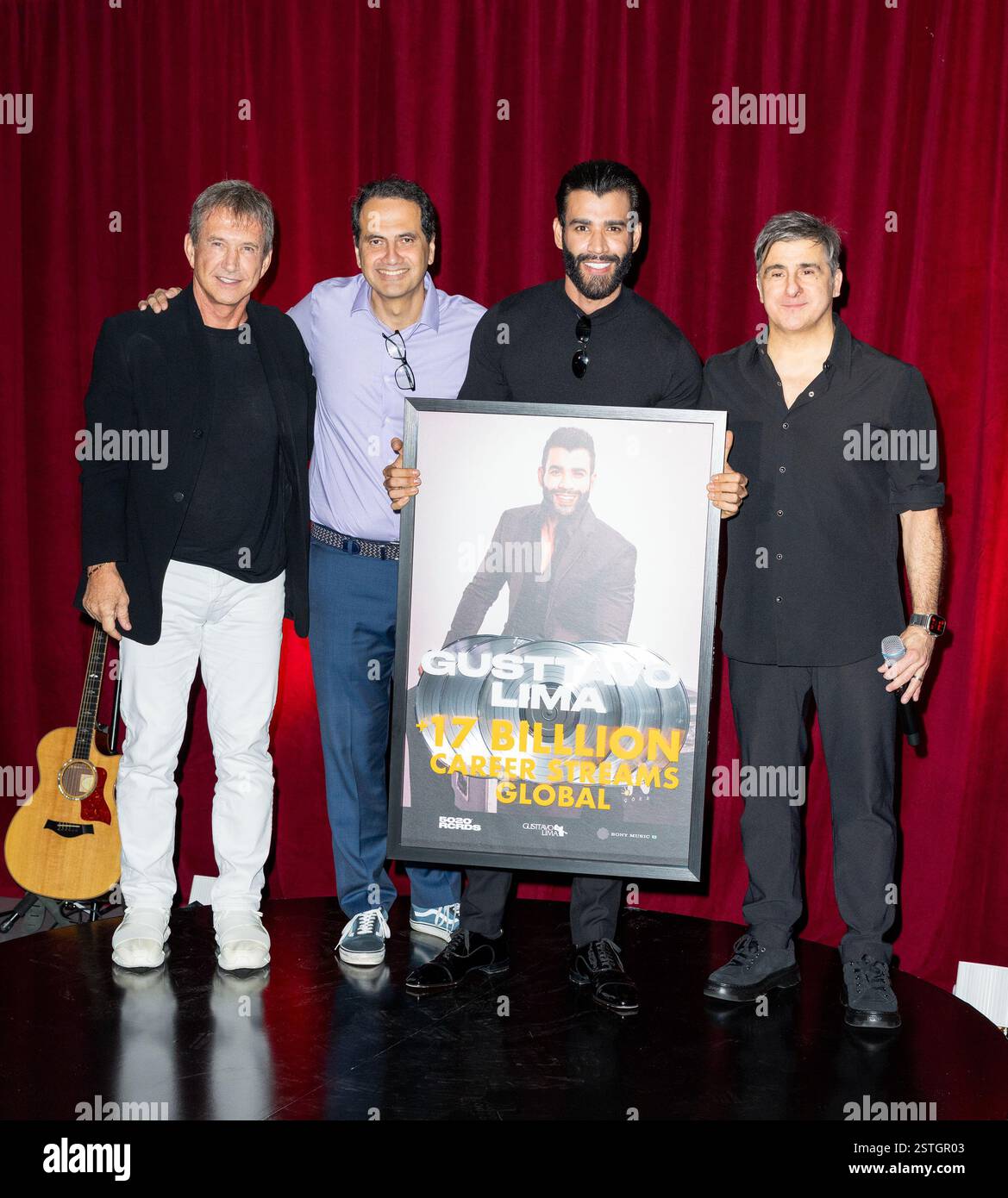 MIAMI, FL-FEBRUARY 18: Dody Sirena, Fernando Cabral de Mello(CEO Sony ...