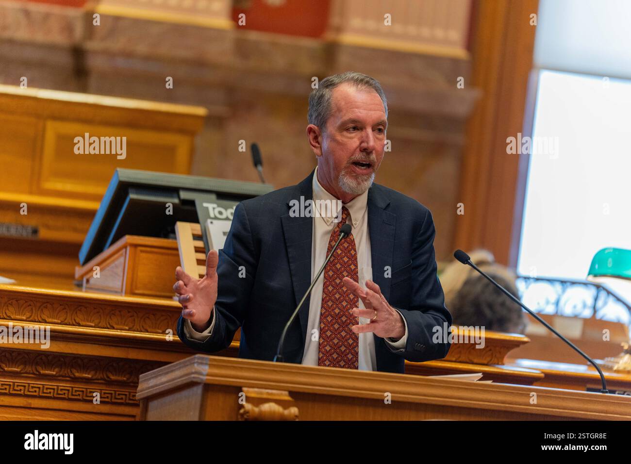 Denver, Colorado, USA. 18th Feb, 2025. Colorado Senate Minority Leader ...
