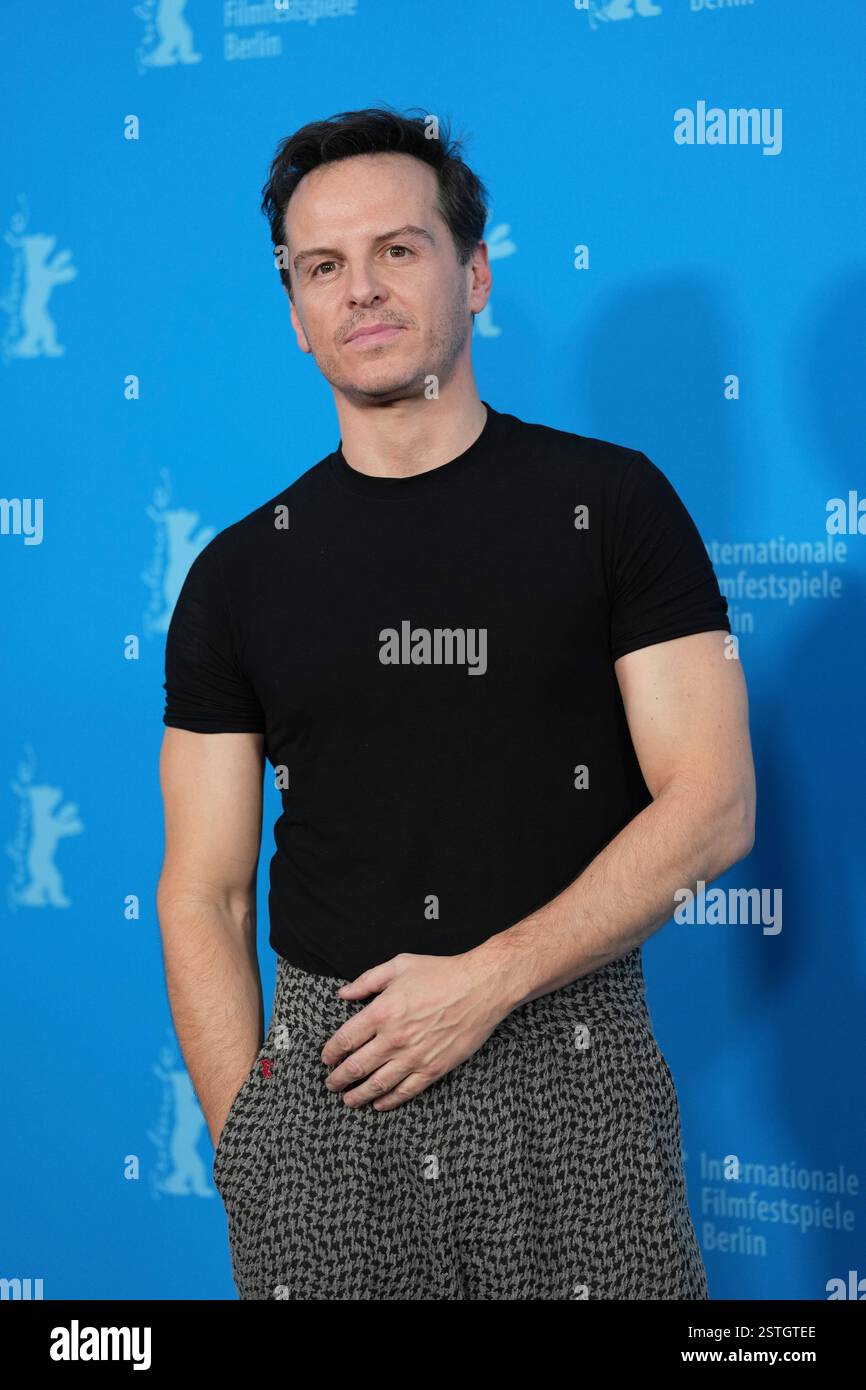 Andrew Scott poses for photographers at the photo call for the film ...