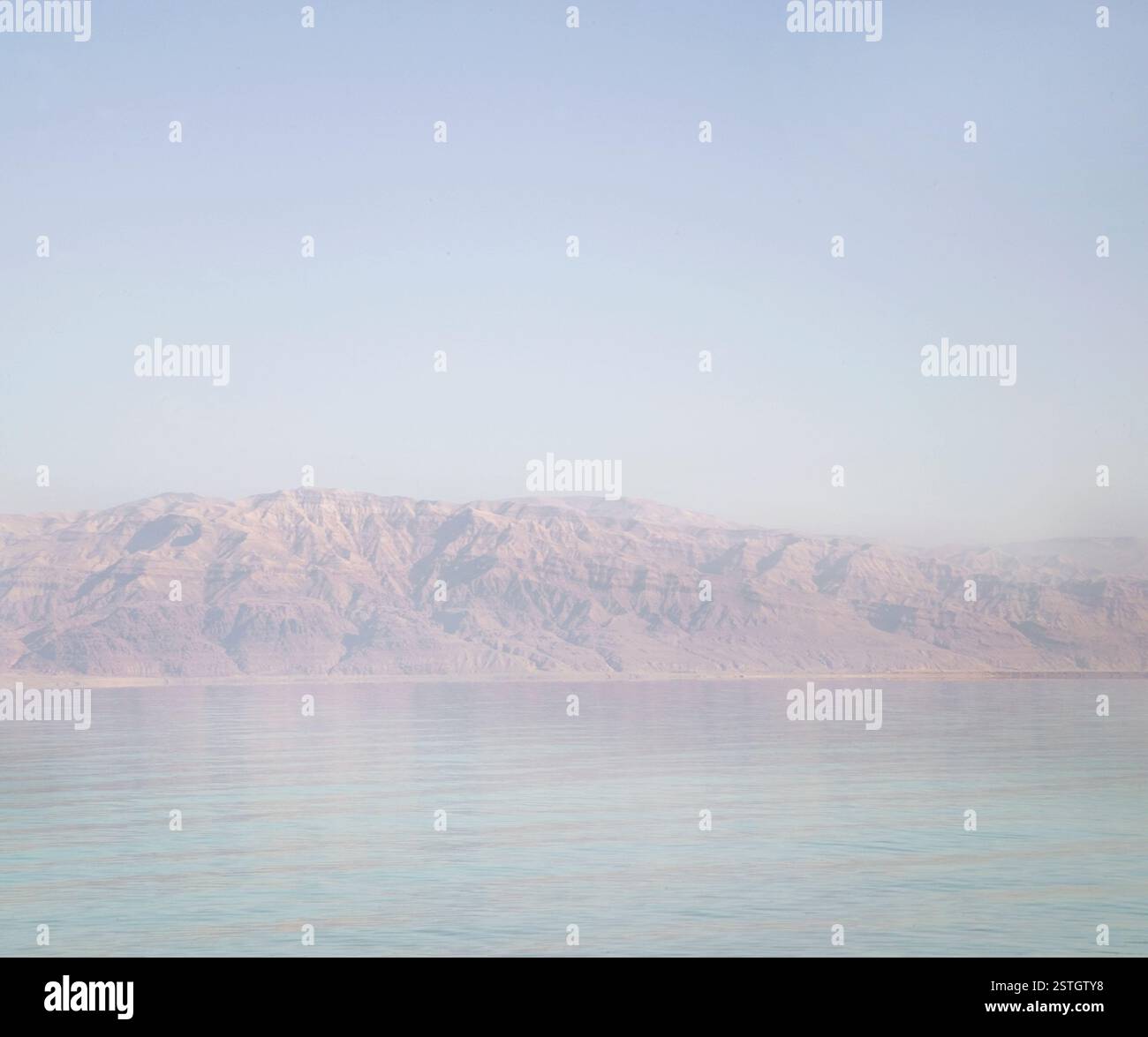 Ein Bokek resort area along the Dead Sea, a popular tourist destination for relaxation and ...