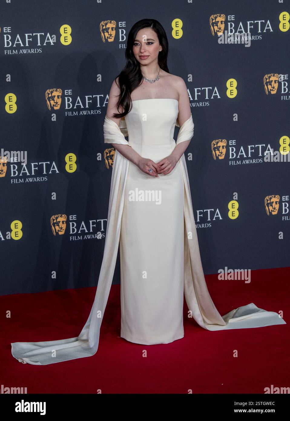 Mikey Madison at the 78th British Academy Film Awards, Royal Festival ...