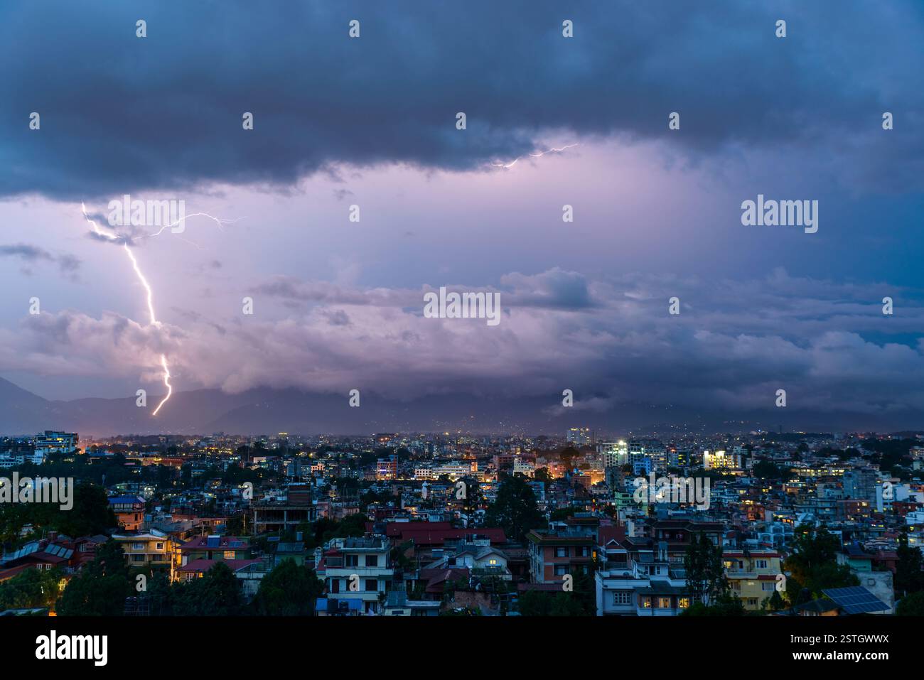 Kathmandu city weather hi-res stock photography and images - Alamy