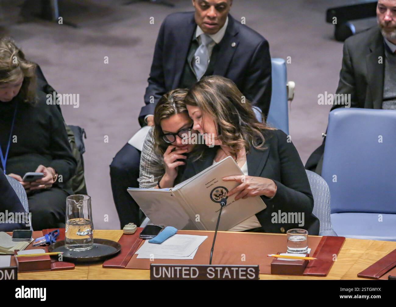 New York, New York, USA. 18th Feb, 2025. Ambassador DOROTHY SHEA ...