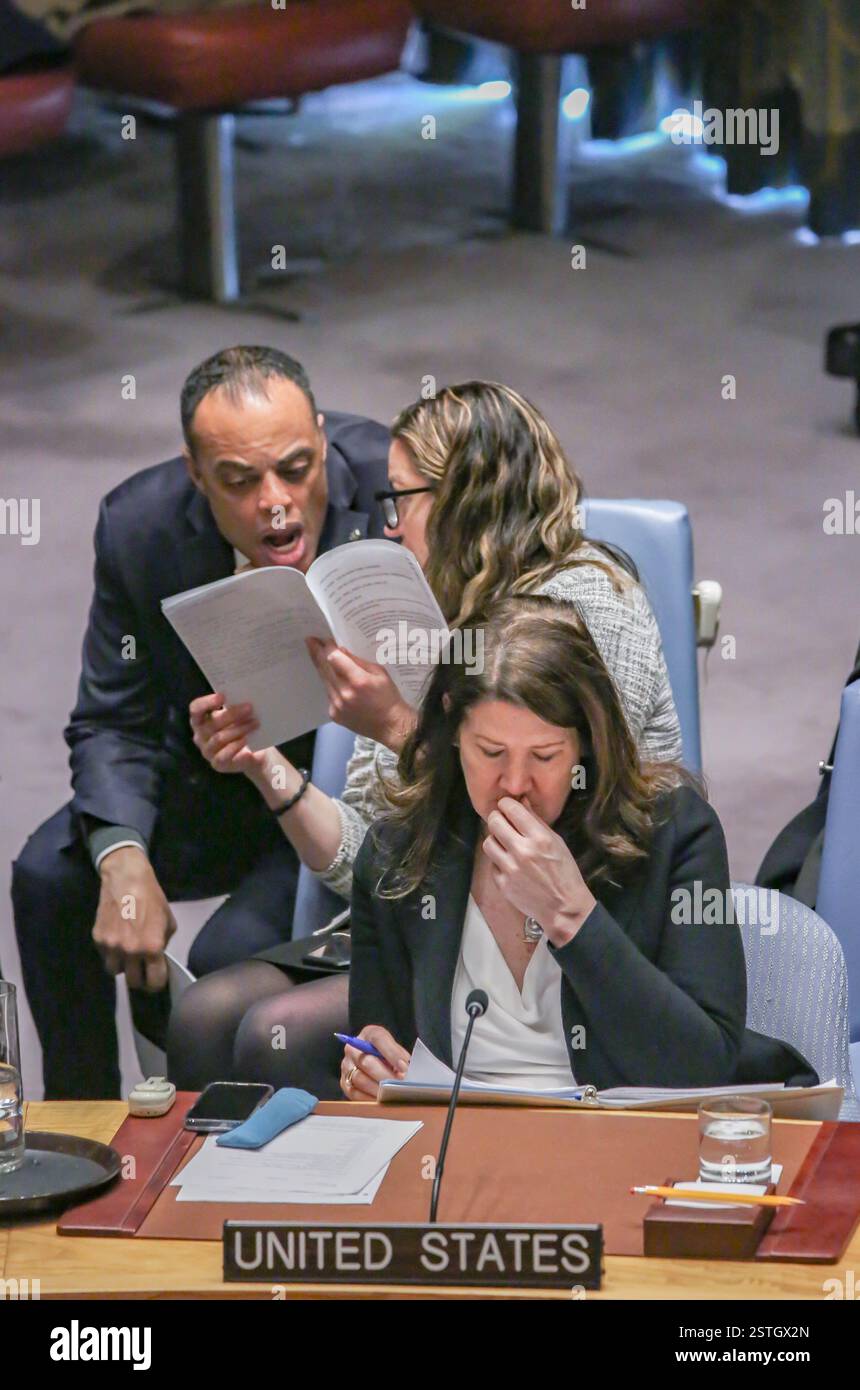 New York, New York, USA. 18th Feb, 2025. Ambassador DOROTHY SHEA ...