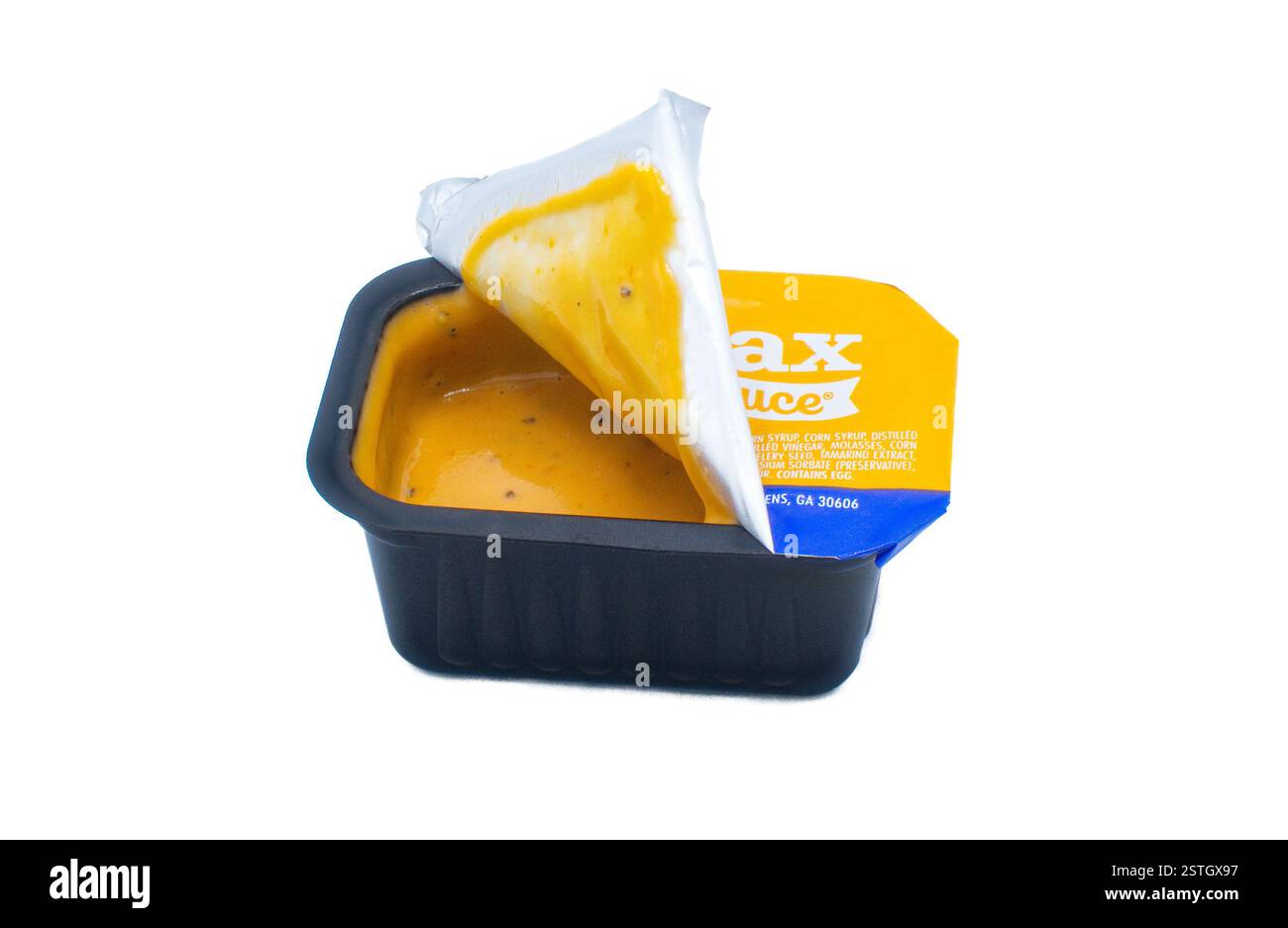 OCALA, FLORIDA USA - March 22, 2024 Zax signature famous sauce. Zaxbys ...