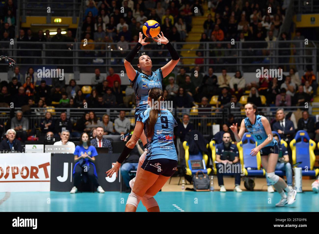 Gaia Guiducci of Reale Mutua Fenera Chieri during the match between ...