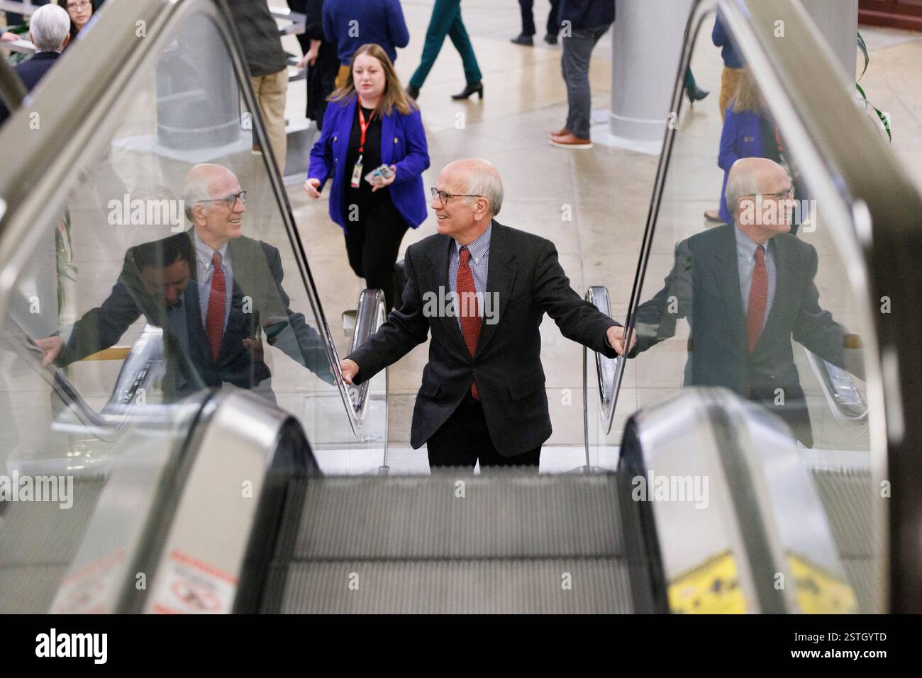 Washington, United States. 18th Feb, 2025. Senator Peter Welch (D-VT ...