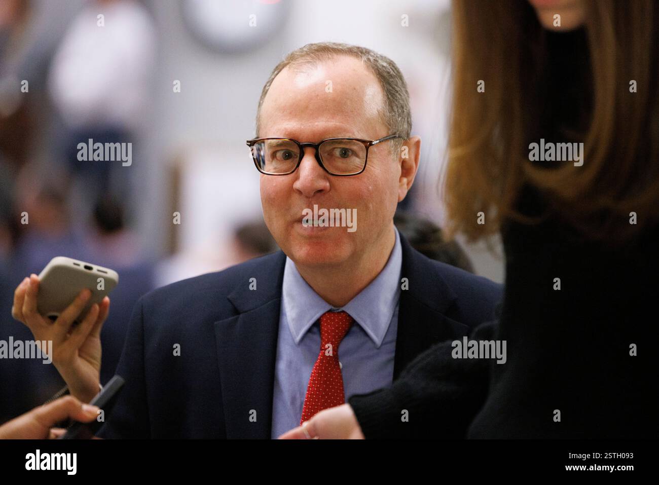 Washington, United States. 18th Feb, 2025. Senator Adam Schiff (D-CA ...