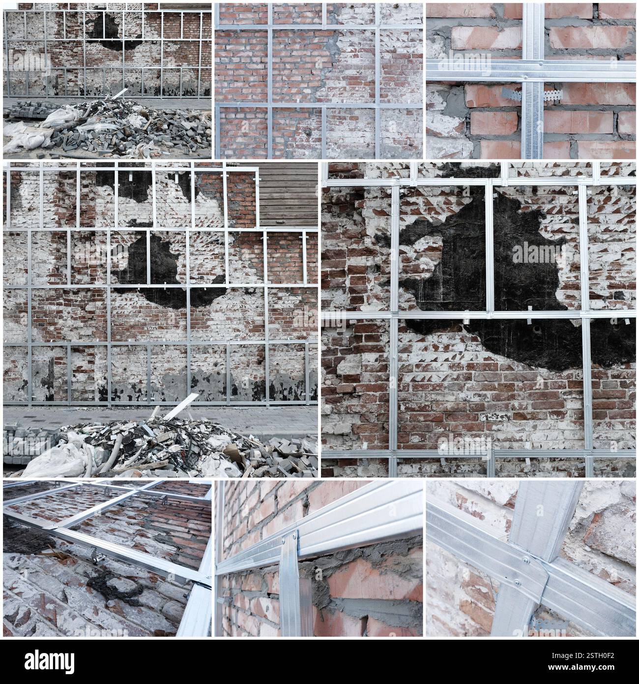 Wall building wall Cut Out Stock Images & Pictures - Alamy