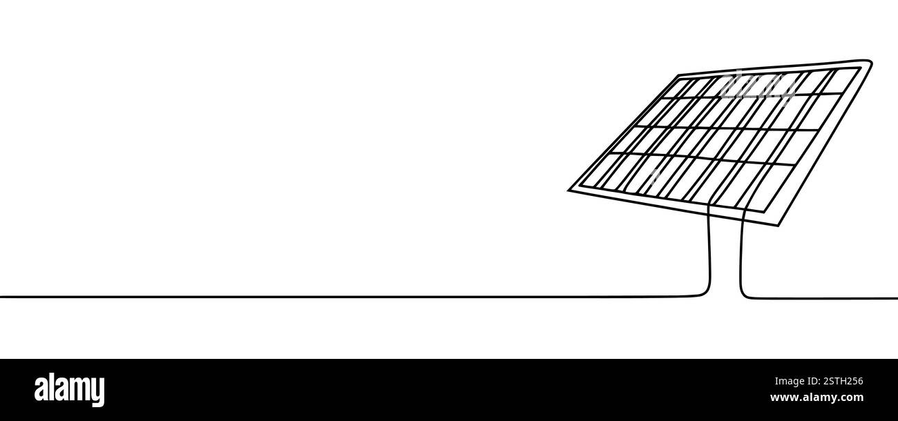 Solar power station in Black and White Stock Photos & Images - Alamy