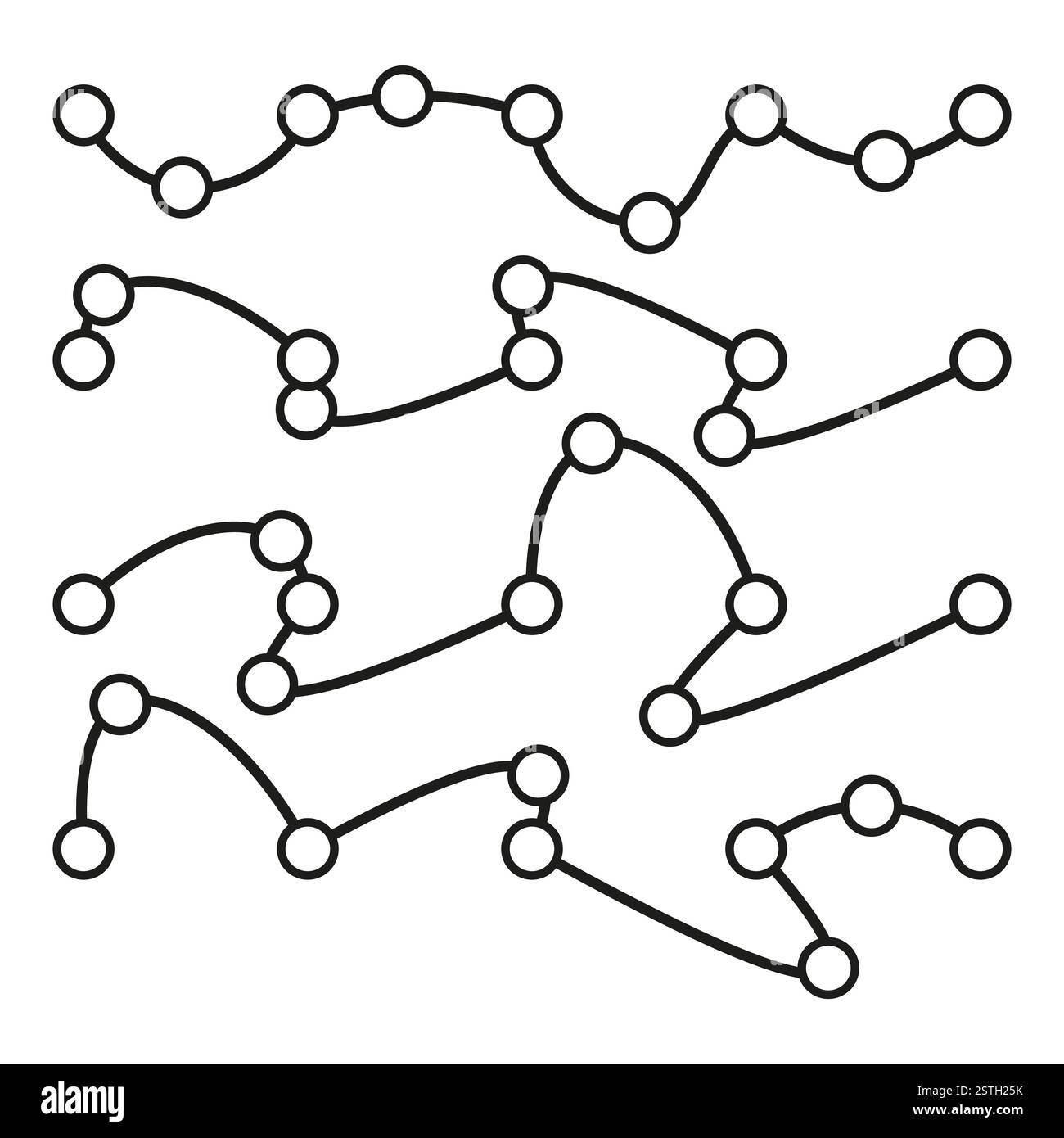 Network Connection Diagram Data Visualization Scheme Abstract Analytics Graph Black Geometric