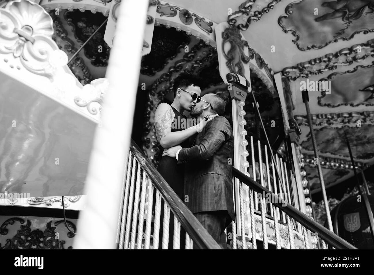 Adult man male horse Black and White Stock Photos & Images - Alamy