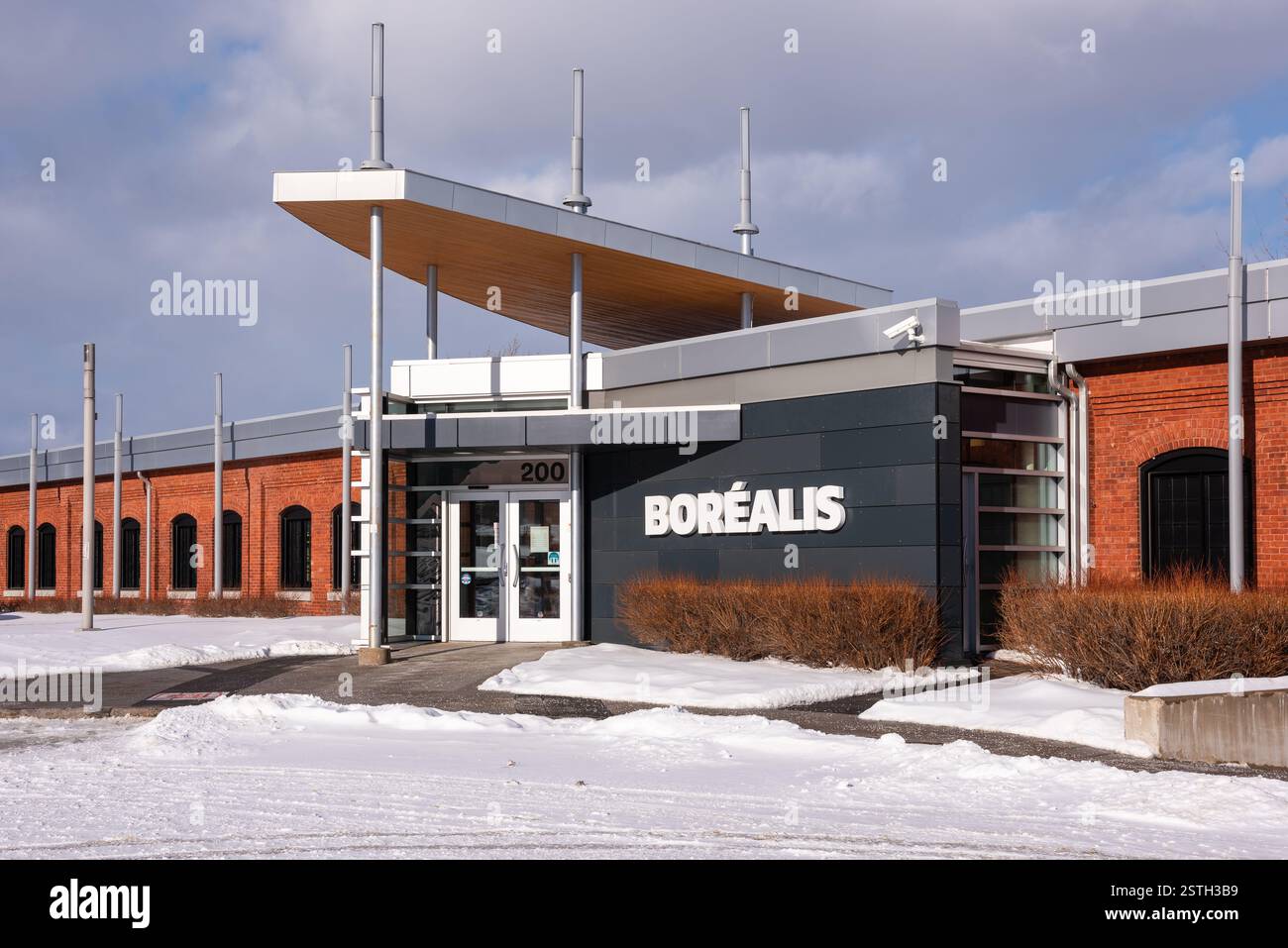 The Boréalis museum of the forestry and paper industry of the St ...