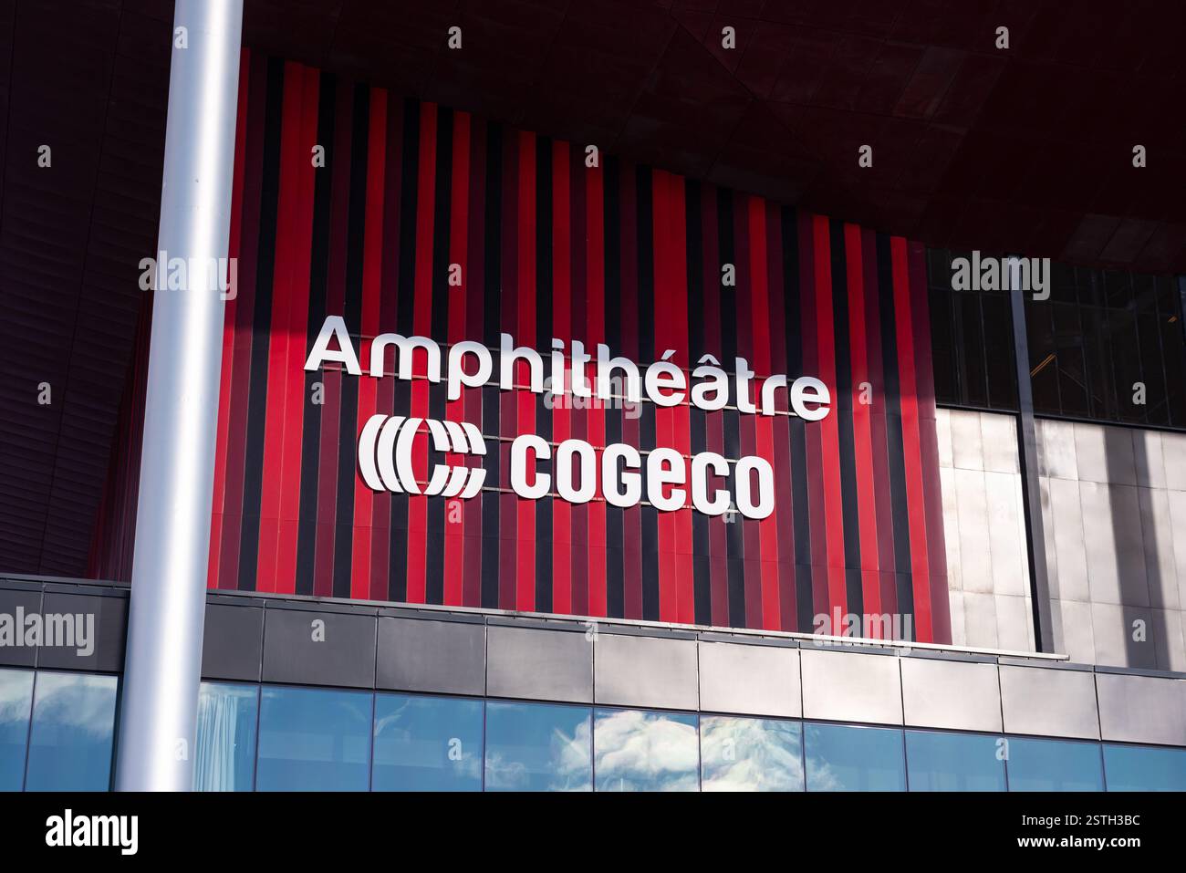The Cogeco amphitheater of Trois-Rivières (Trois-Rivières, Québec ...