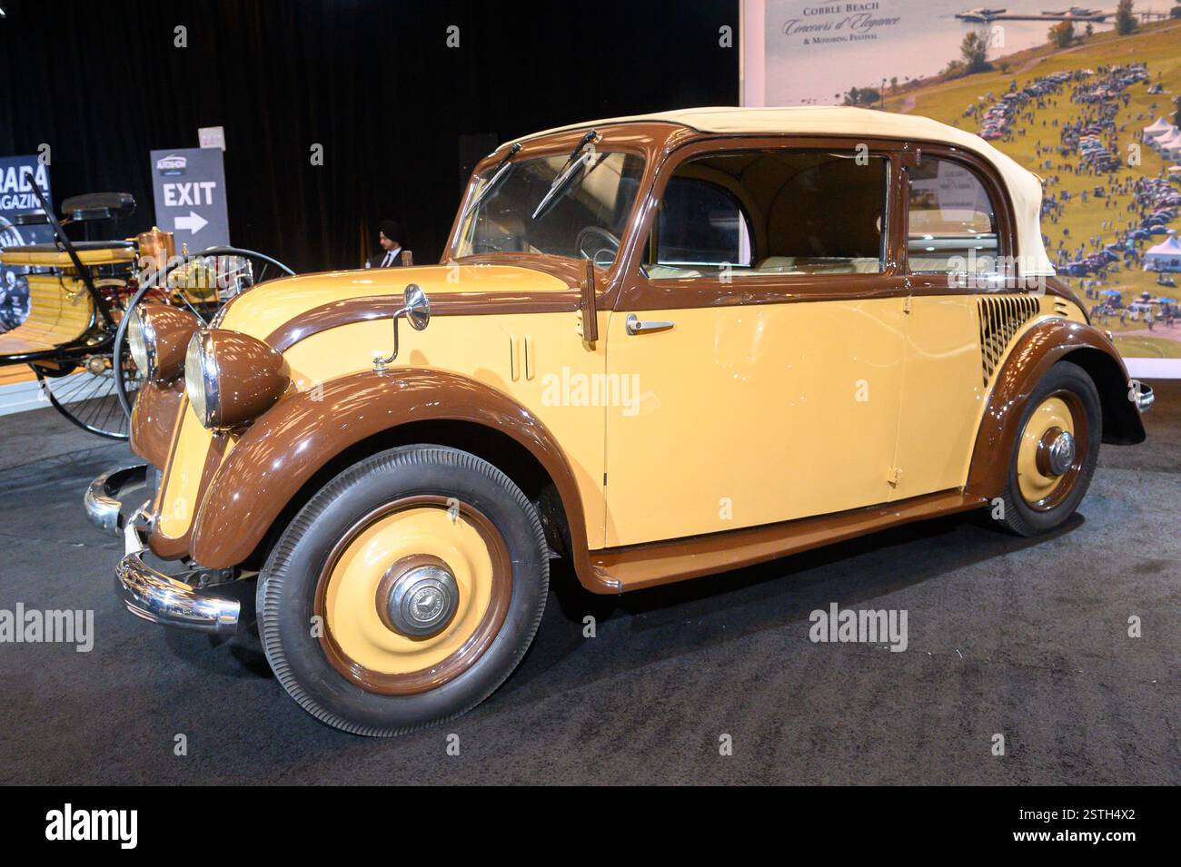 Toronto, ON, Canada - February 14, 2025: 1935 Mercedes-Benz 130H ...