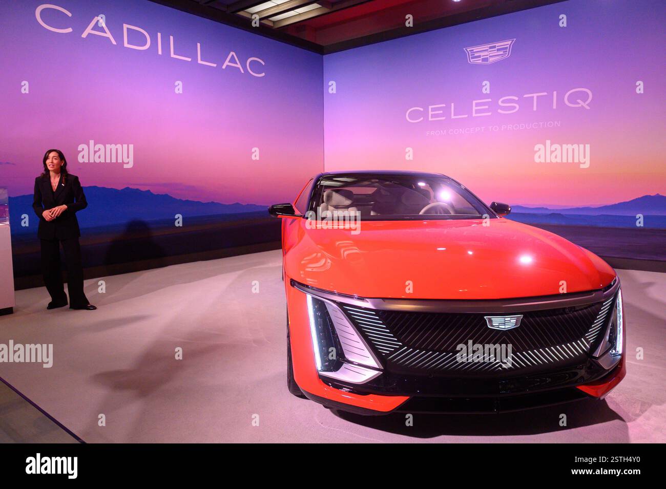 Toronto, ON, Canada - February 14, 2025: ultra-luxurious Cadillac ...