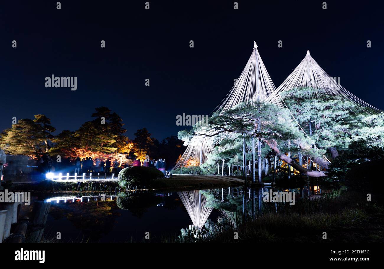 Night view lights kanazawa hi-res stock photography and images - Alamy