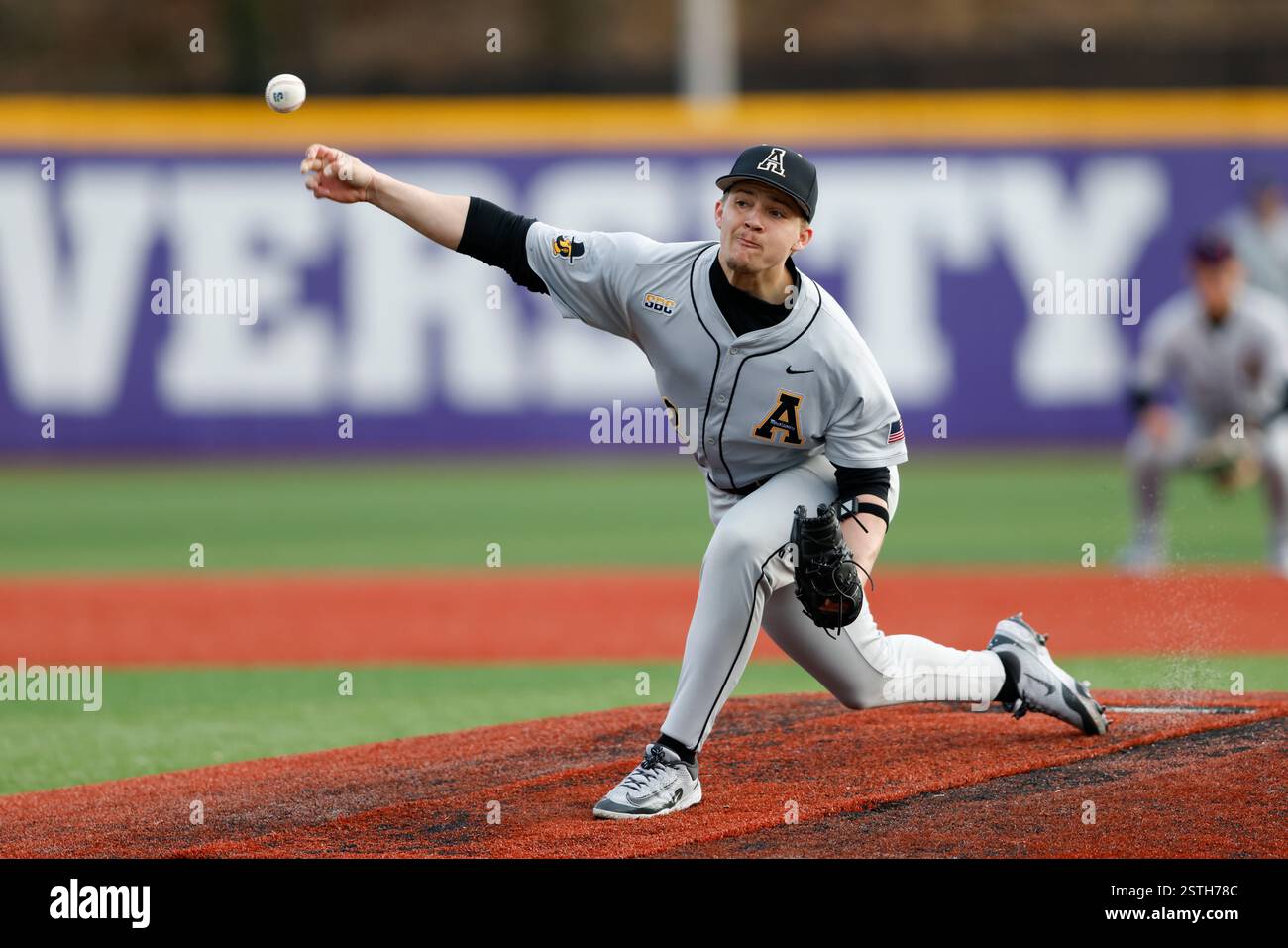 Appalachian State pitcher Cody Little pitches against High Point during ...