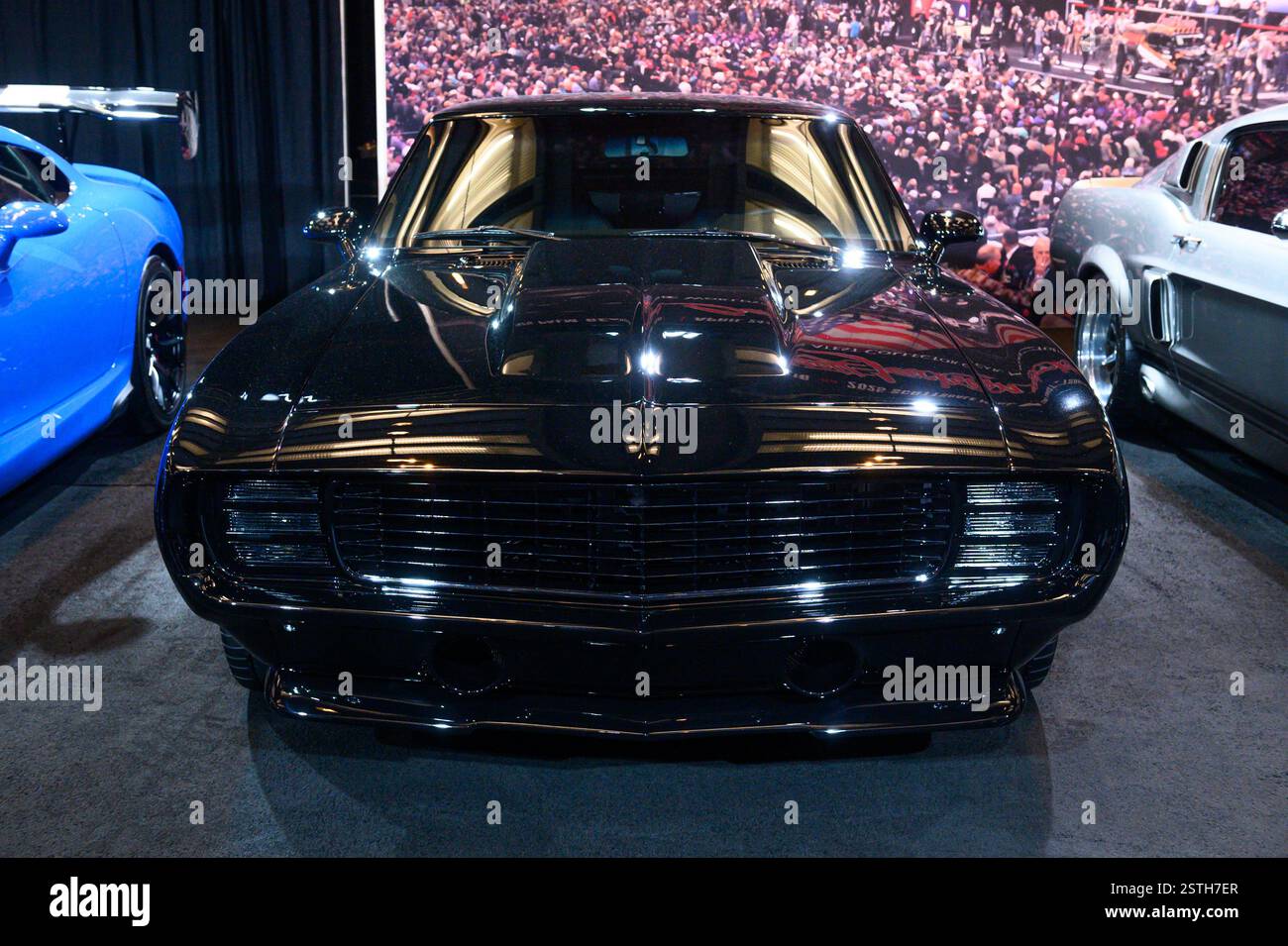 Toronto, ON, Canada - February 14, 2025: 1969 Chevrolet Camaro SS ...