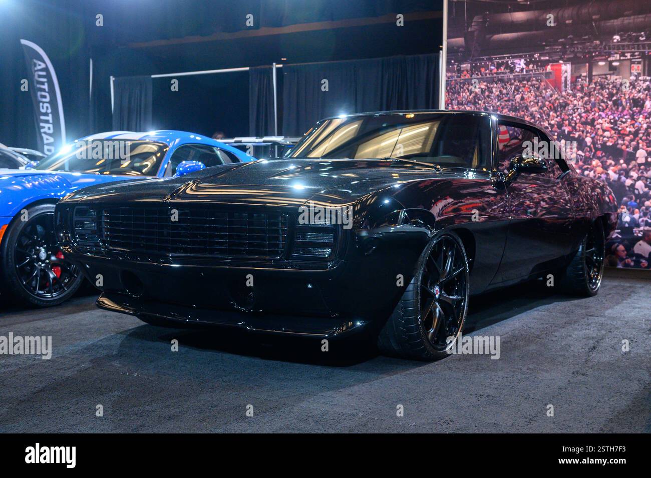 Toronto, ON, Canada - February 14, 2025: 1969 Chevrolet Camaro SS ...