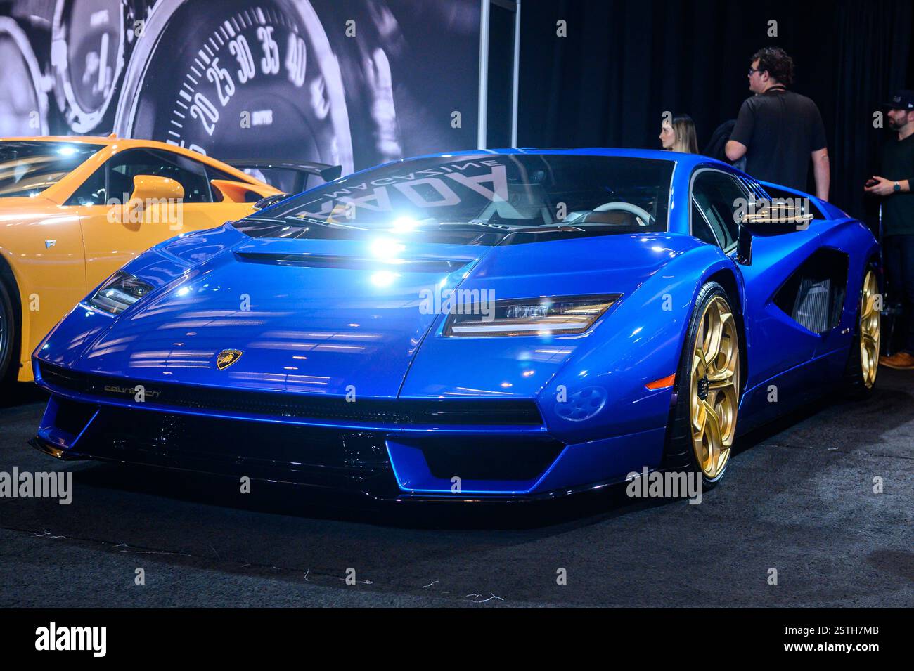 Toronto, ON, Canada - February 14, 2025: 2022 Lamborghini Countach LP ...