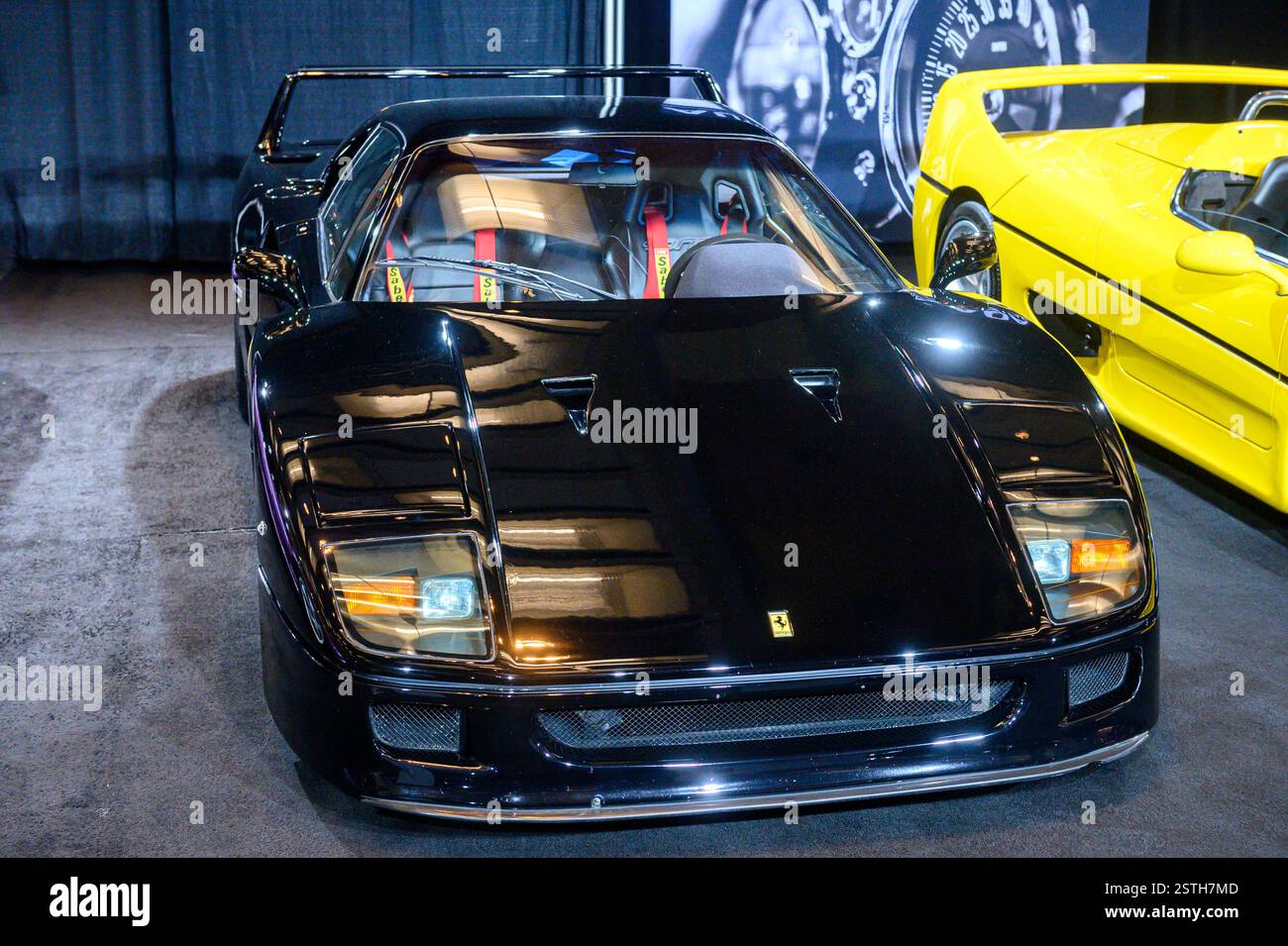 Toronto, ON, Canada - February 14, 2025: 1991 Ferrari F40 presented at ...