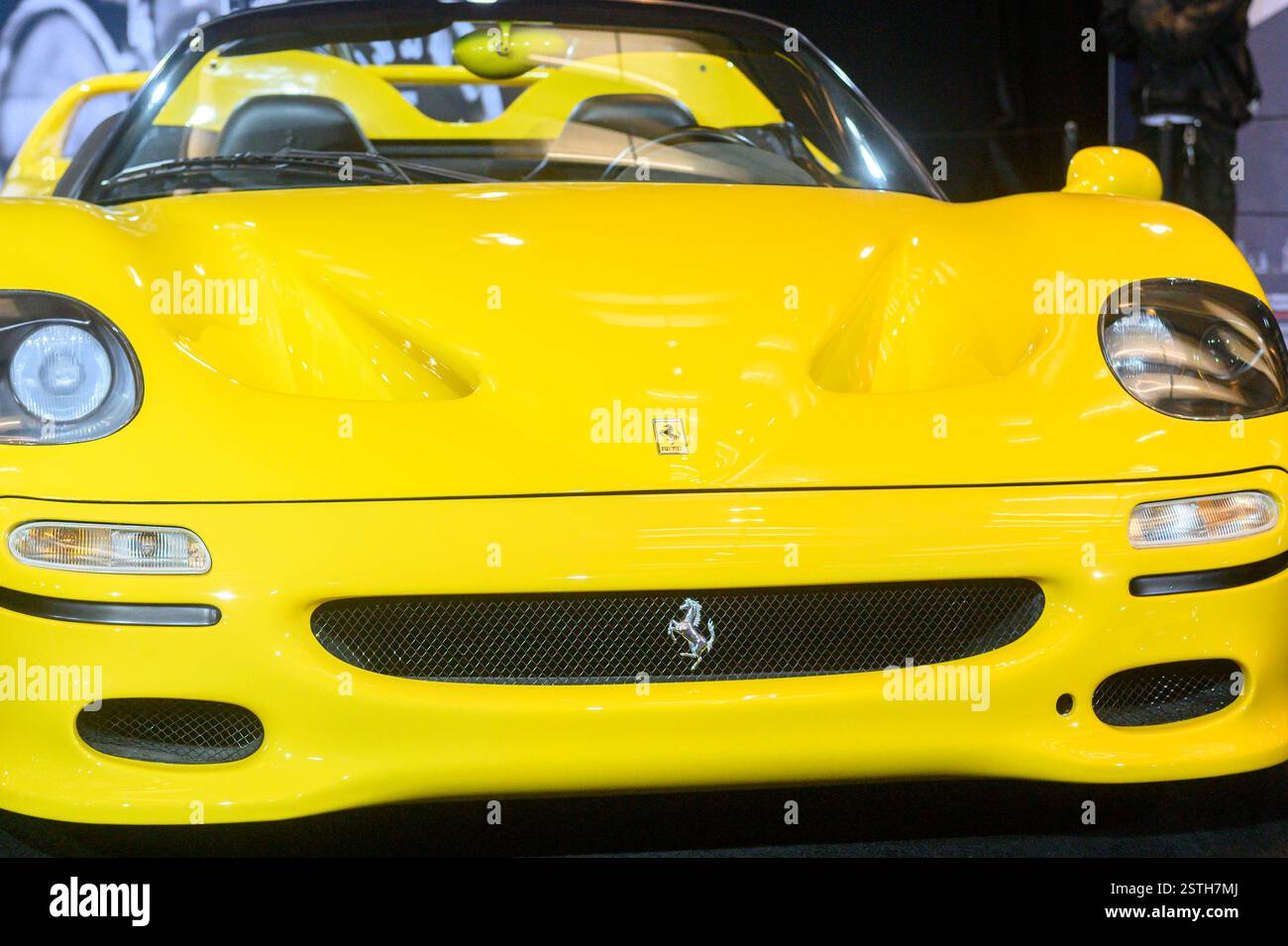 Toronto, ON, Canada - February 14, 2025: 1997 Ferrari F50 presented at ...