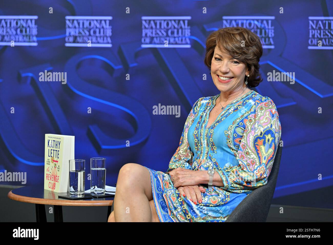 Canberra, Australia. 19th Feb, 2025. Australian-British Author Kathy ...