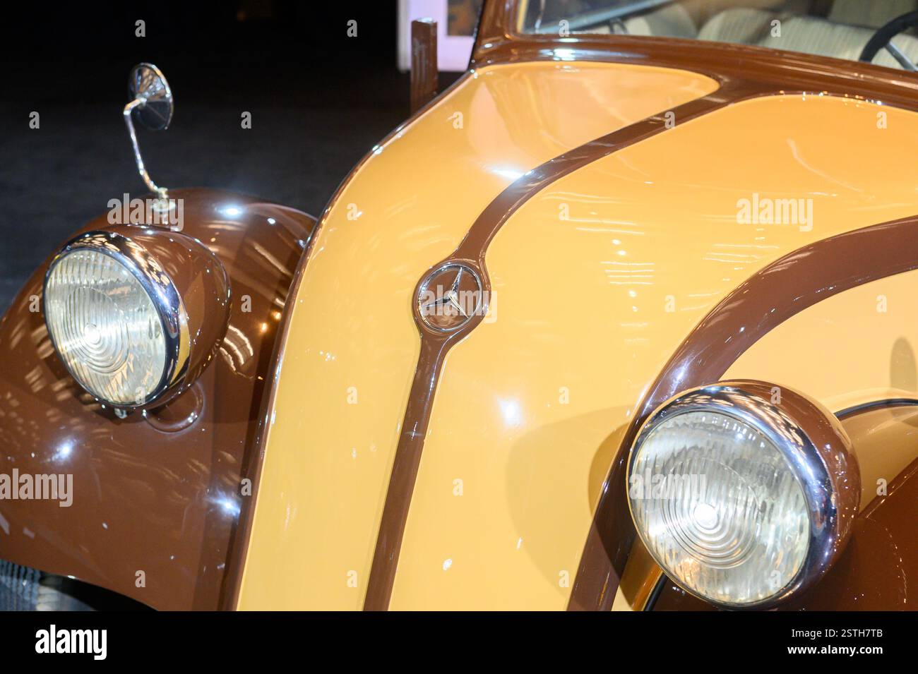 Toronto, ON, Canada - February 14, 2025: 1935 Mercedes-Benz 130H ...
